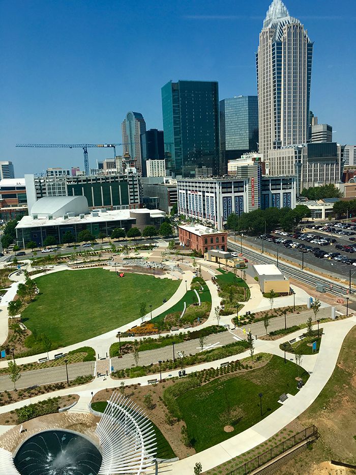 It’s that cool stacked building Uptown – take a tour of UNC Charlotte ...