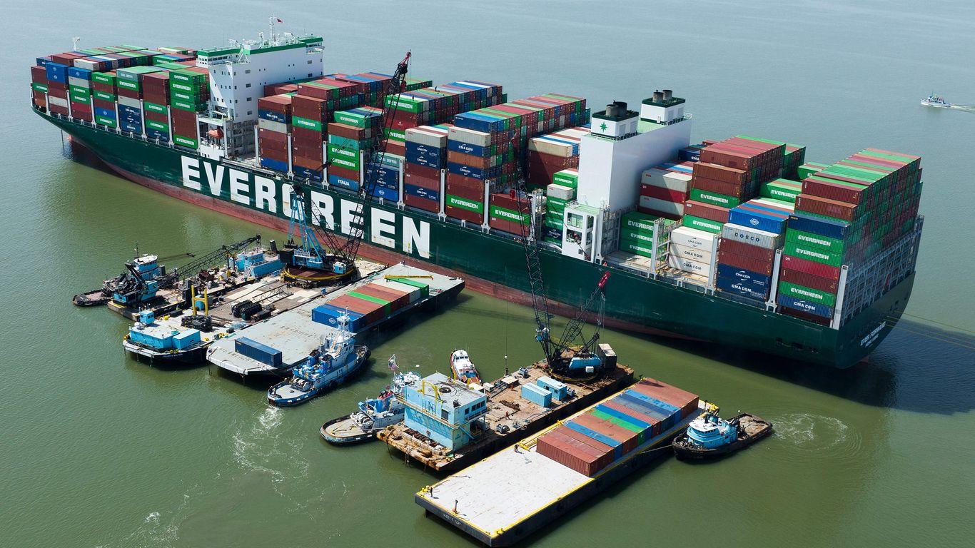 Massive Ever Forward ship freed from Chesapeake Bay