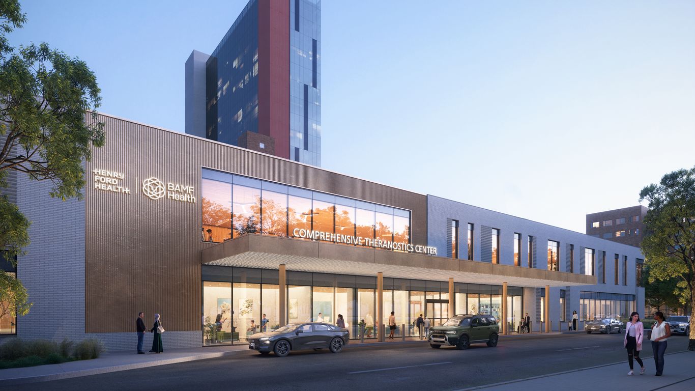 Detroit breaks ground on Gratiot Life Sciences Building - Axios Detroit