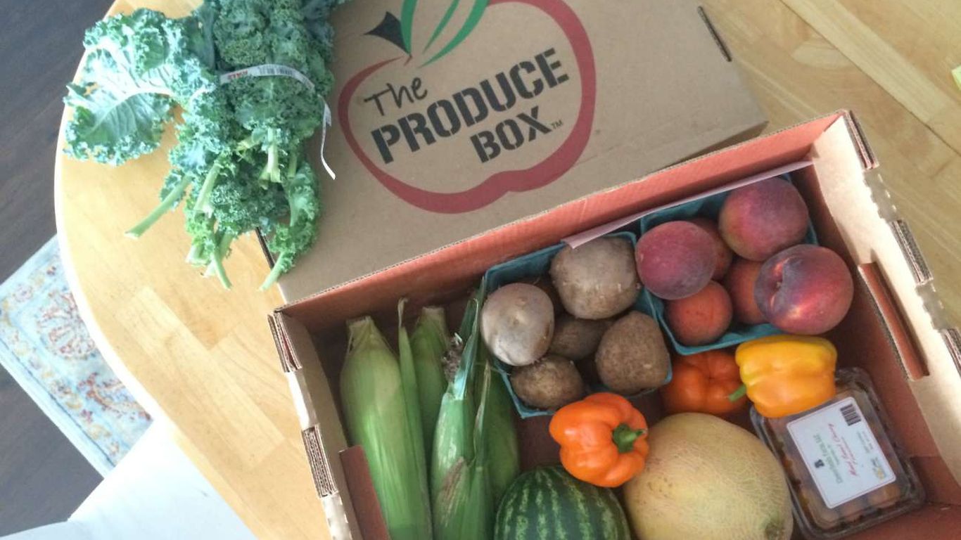 Testing out The Produce Box’s local North Carolina weekly harvest ...