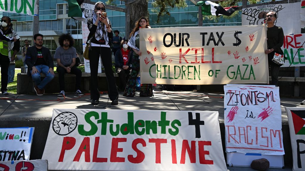 GOP plots ad blitz over pro-Palestinian college protests