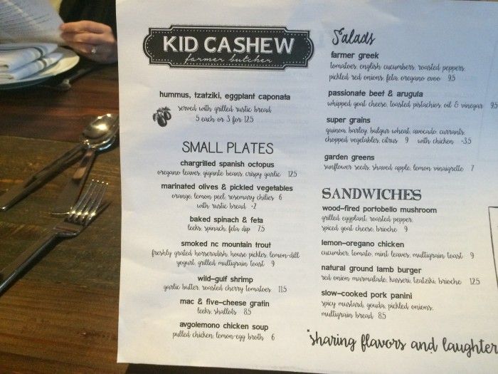 Kid Cashew opens on Saturday and we ate most of the menu for you ...