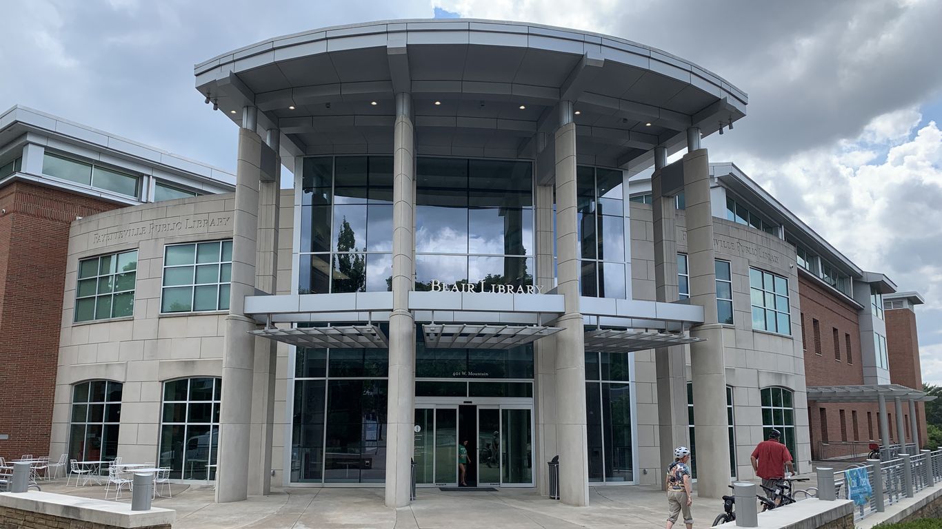 Fayetteville library launches public fundraising campaign - Axios NW ...