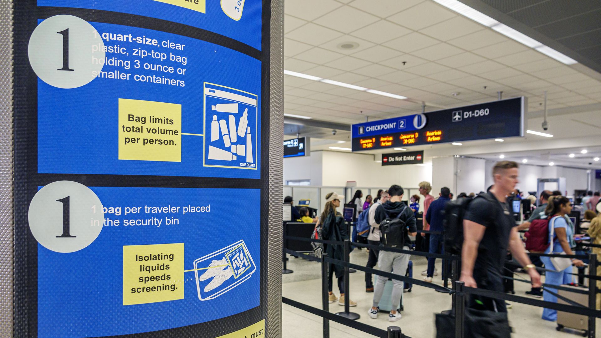 TSA liquid rules 2025: Noem teases carry on restrictions may be relaxed