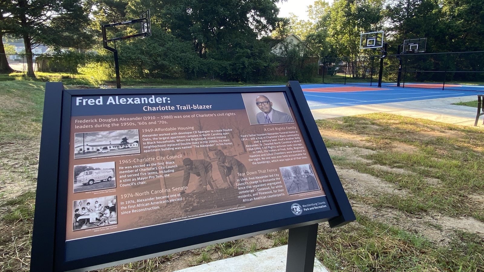 🌳 Fred Alexander Park reopens - Axios Charlotte
