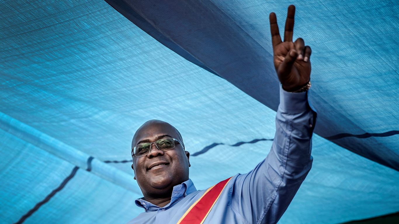 Opposition leader wins surprise election in Congo