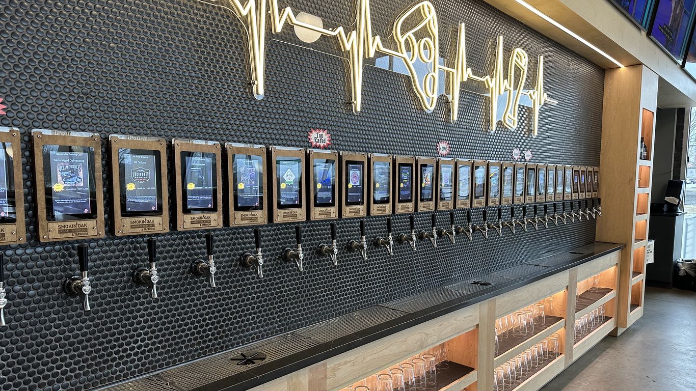 What we're sipping: Beer from Arkansas' first self-pour tap wall ...