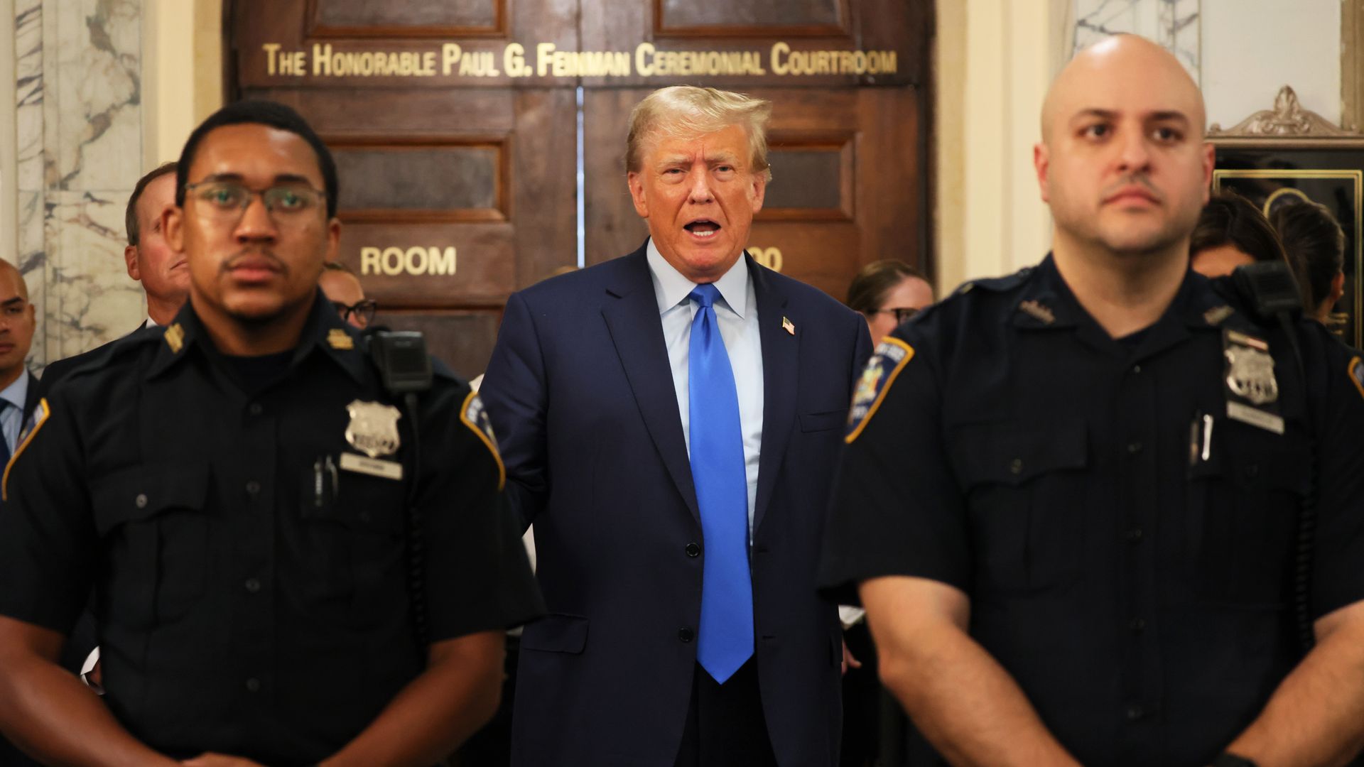 "They're trying to damage me": Trump New York civil fraud trial begins