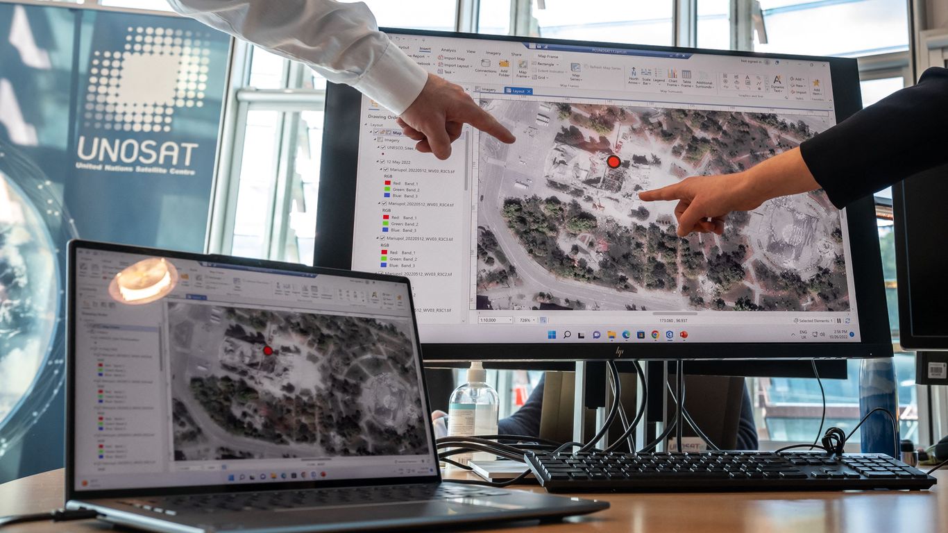 UN satellite analysis tracks Ukraine cultural sites damage from Russia war