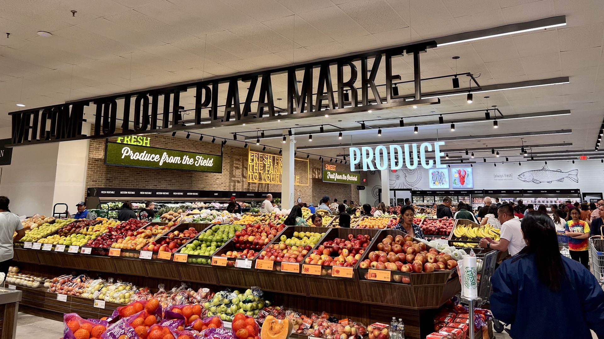 Richmond area gets famous Asian grocery chain Lotte Plaza Market ...