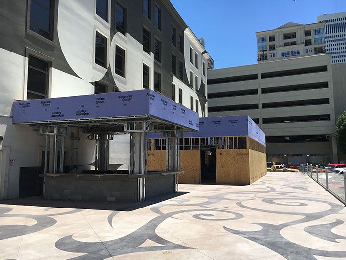 Ink N Ivy is coming along and will soon share its massive patio with ...