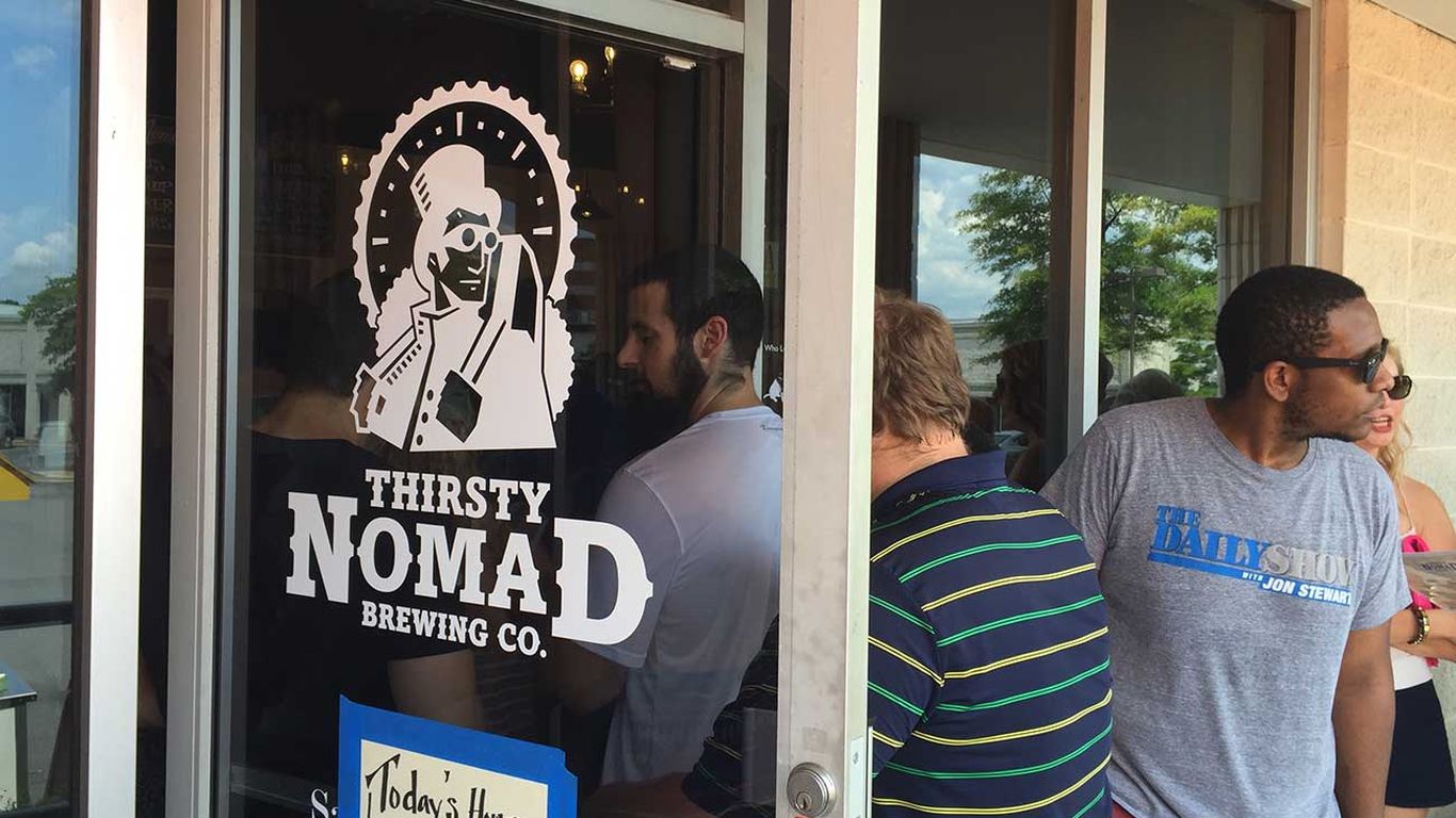NOW OPEN: Thirsty Nomad brings an intimate atmosphere and sweet front porch rail - Axios Charlotte