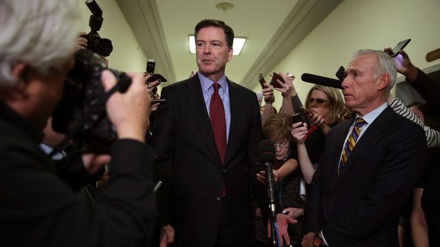 James Comey slams decision not to charge Trump with obstruction