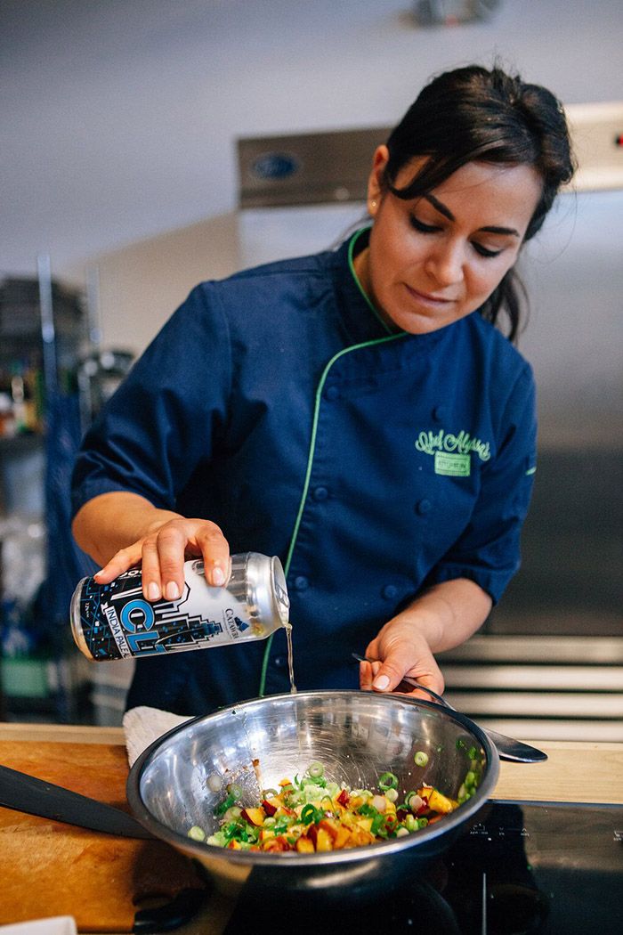 CLT + summer + beer. Try Chef Alyssa’s easy Fish Tacos with Catawba CLT ...