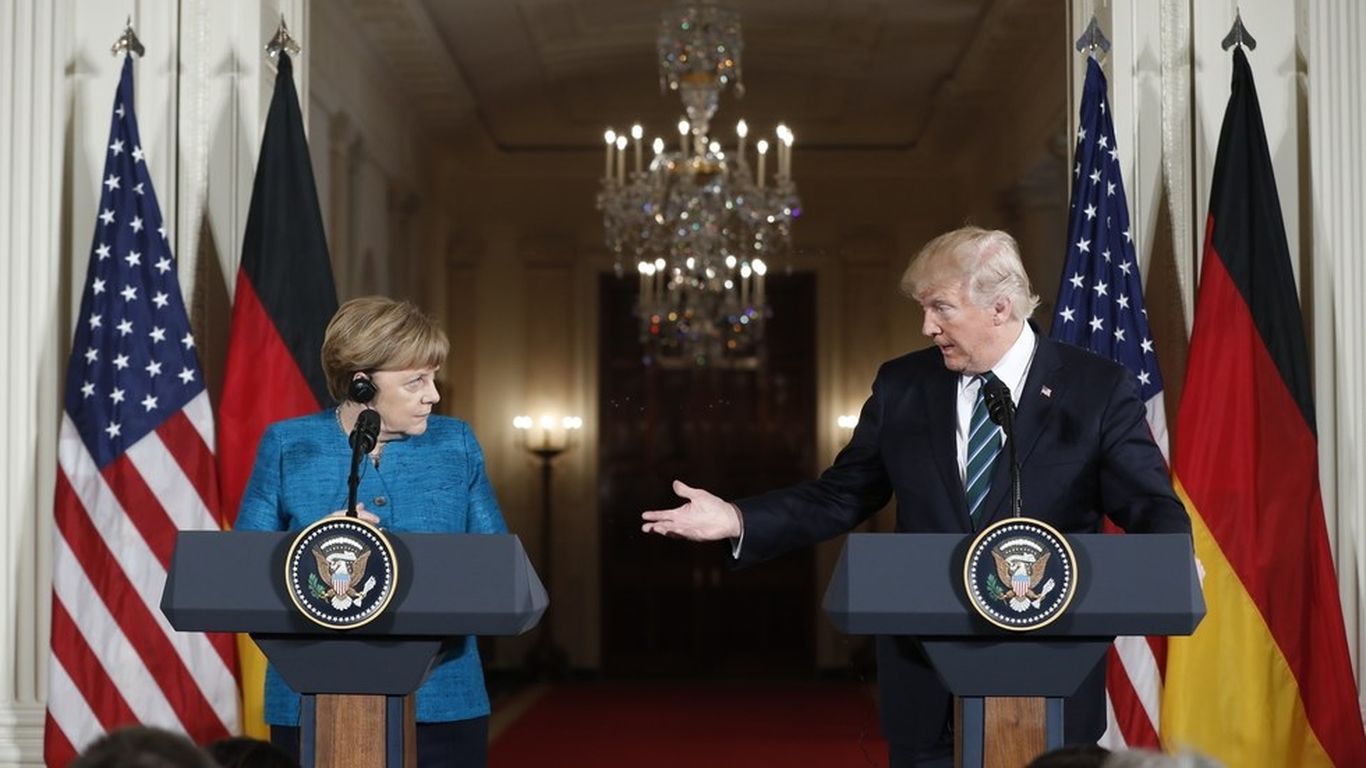 The highlights from the Trump-Merkel presser