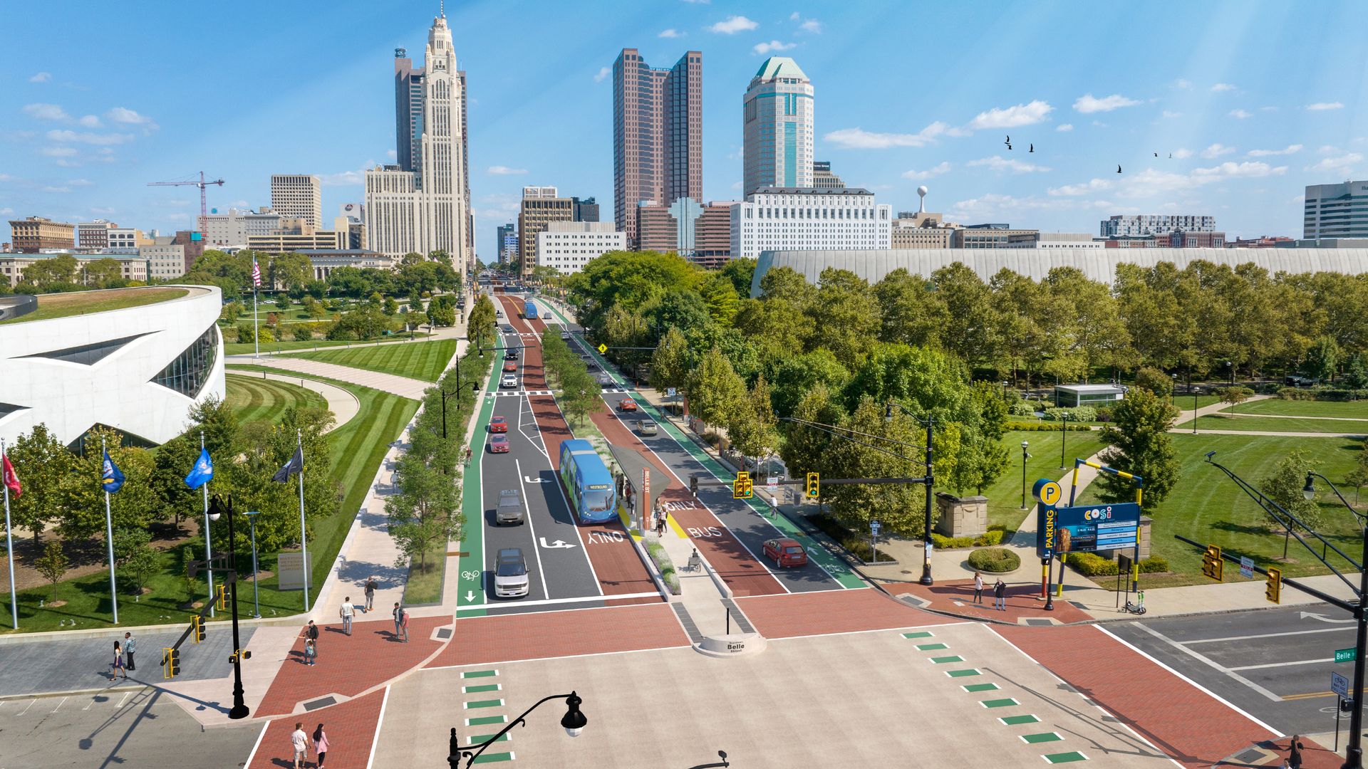 Bus Rapid Transit aims to change Columbus travel - Axios Columbus