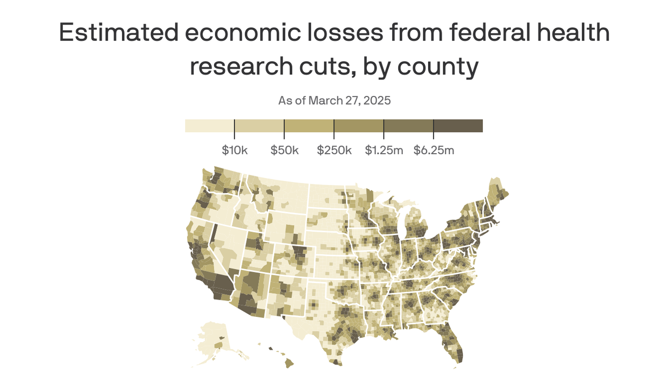 A closer look at the nationwide impact of NIH cuts