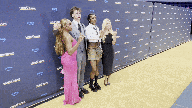 Photos: Livvy Dunne, Flau'jae Johnson sparkle at "Money Game" premiere ...