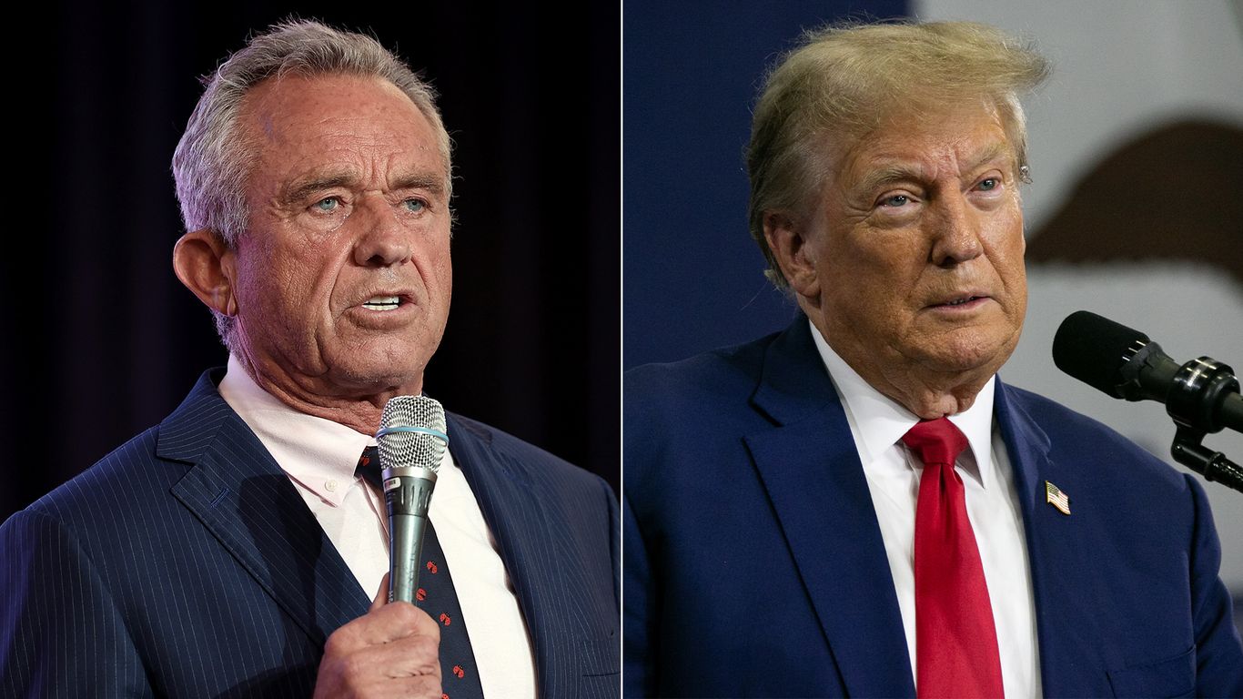 Trump and RFK Jr. to take part in live town halls on X, NewsNation
