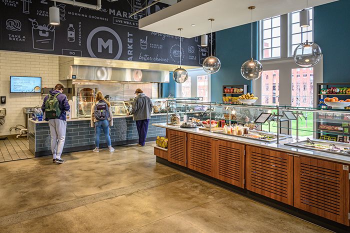See inside Queens University’s upscale dining hall