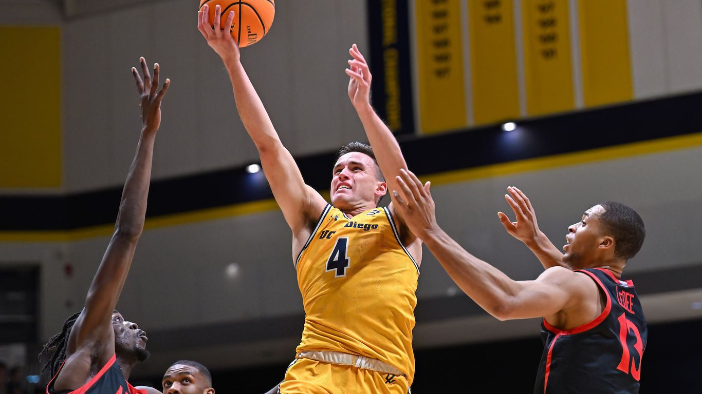 UCSD leads Big West, but won't be in March Madness this year - Axios ...