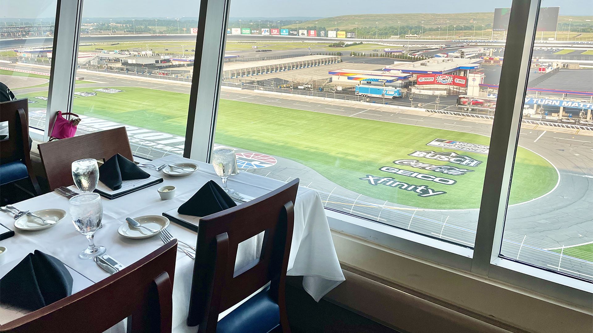 This fine dining restaurant overlooks Charlotte Motor Speedway - Axios ...