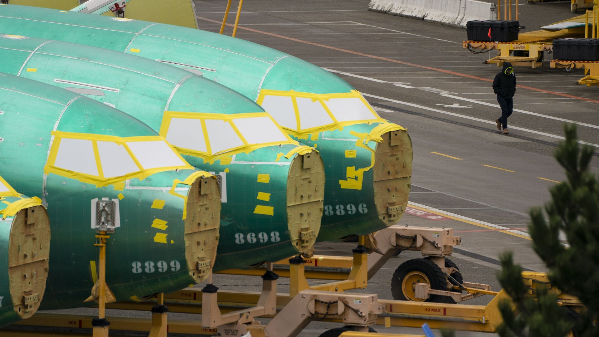 Boeing says overwriting video footage of airplane's door plug standard