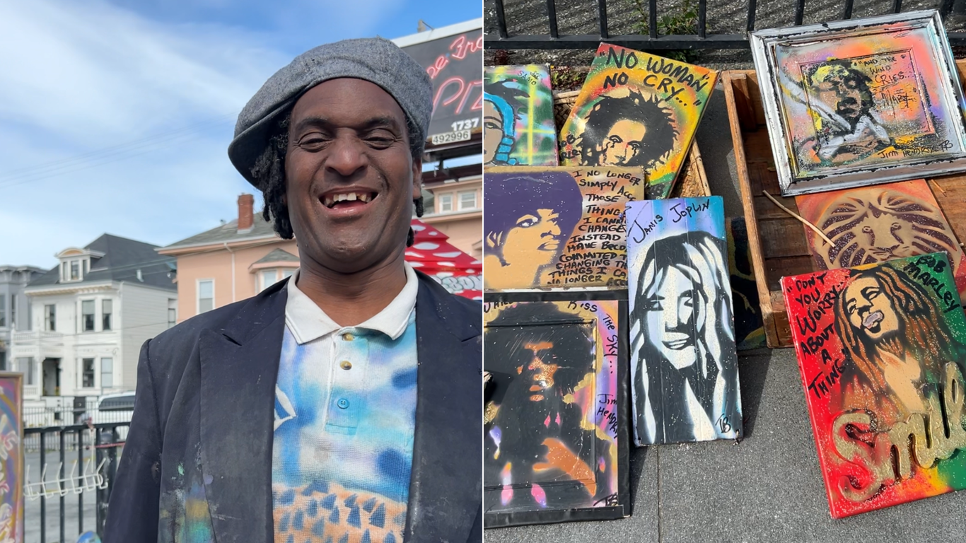 Humans of SF: Meet local artist Tony B. Conscious - Axios San Francisco