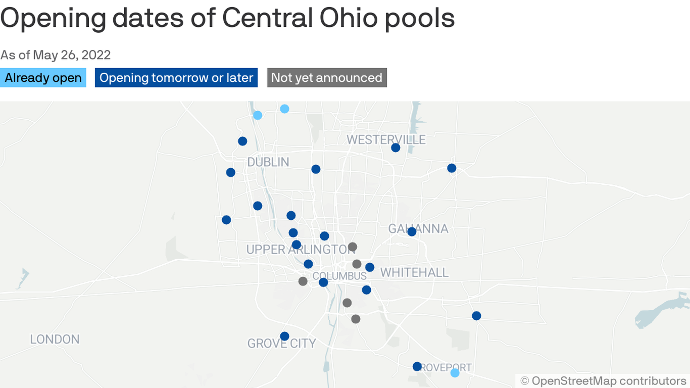 Now that it's pool season, here's where to swim in Central Ohio - Axios ...