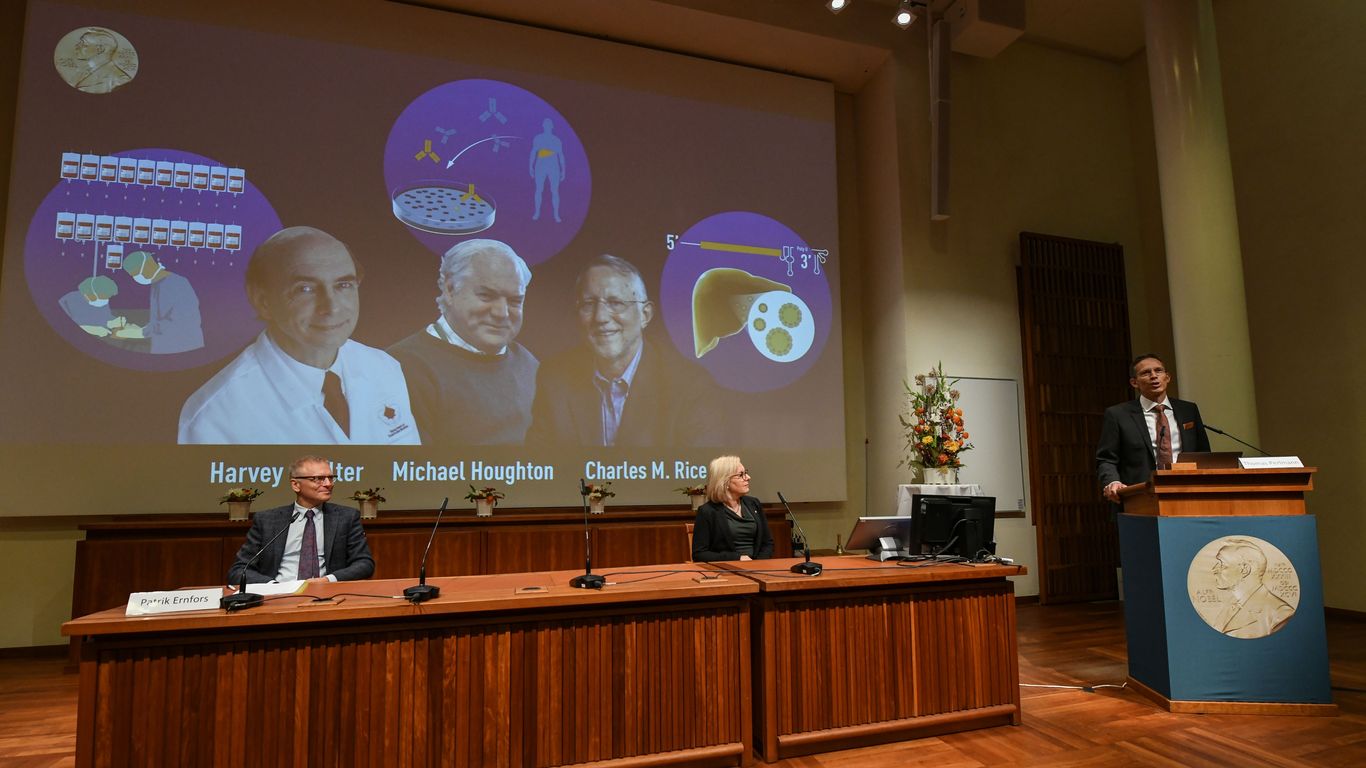 3 scientists win Nobel Prize in medicine for Hepatitis C discovery