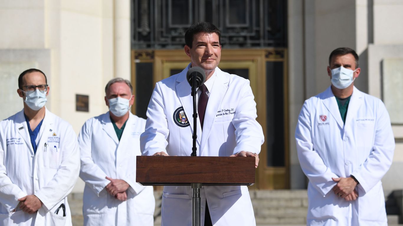 White House doctor expects Trump's "safe return to public engagements"