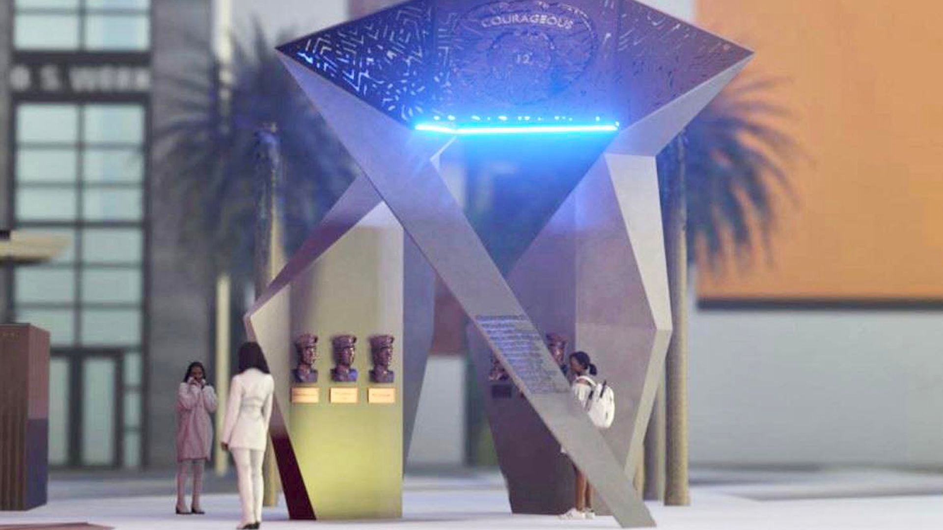 St. Petersburg police's Courageous 12 to be honored with new sculpture ...