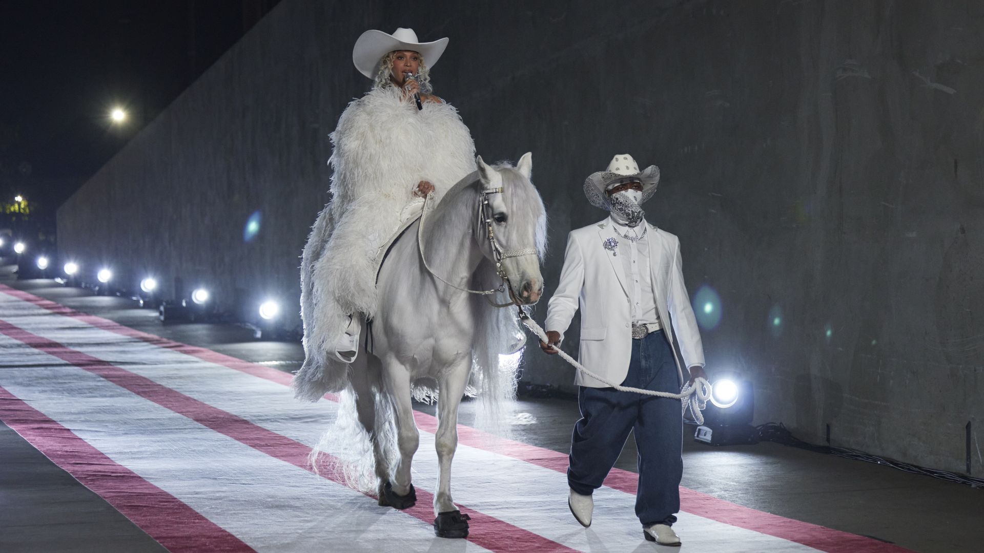 Photos: Beyoncé brings "Cowboy Carter" to NFL halftime show on Netflix