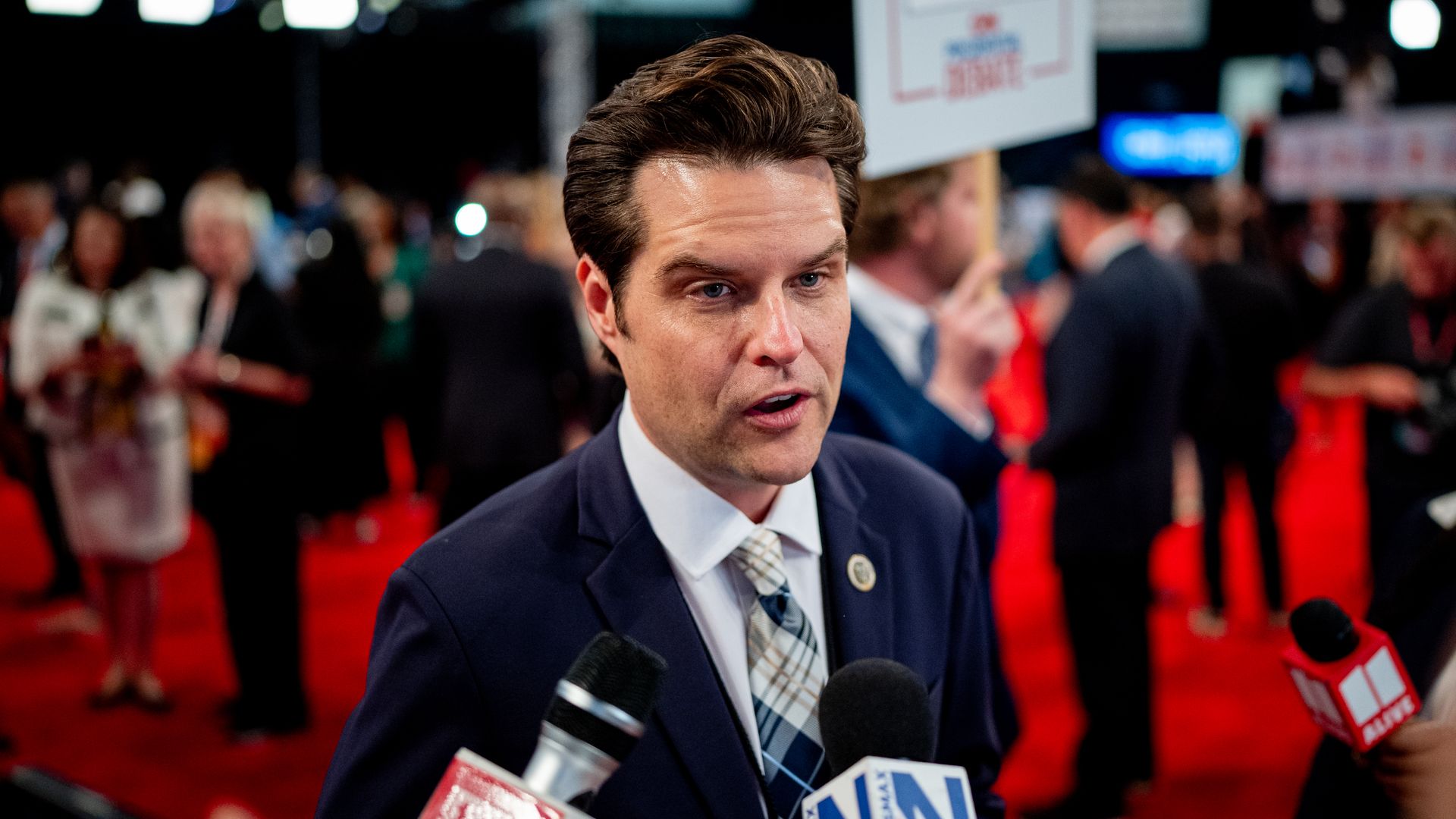 Nearly 100 House Dems press Ethics panel to release Matt Gaetz report