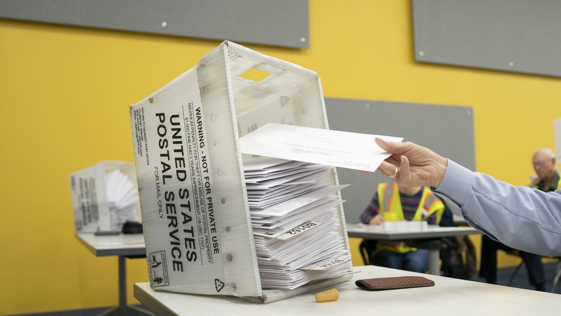 Half of registered voters say they will submit ballots early: Poll