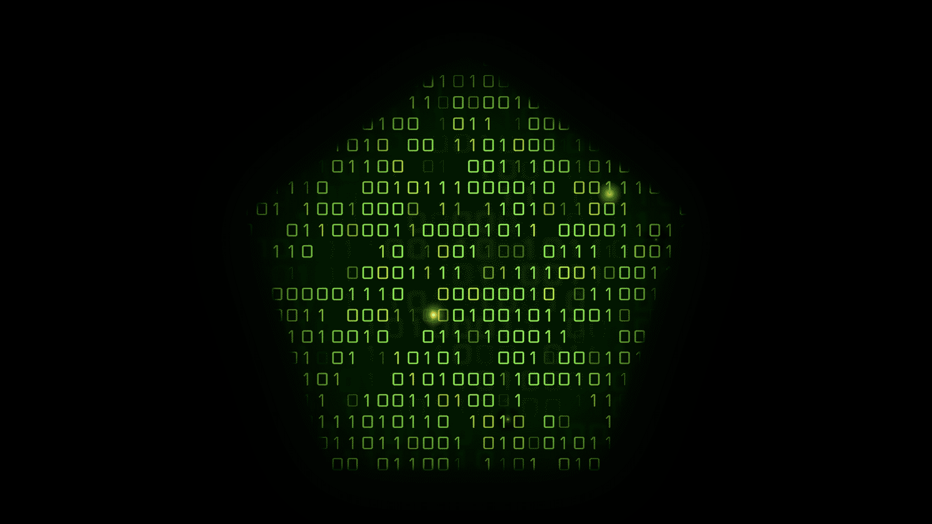 binary code matrix gif