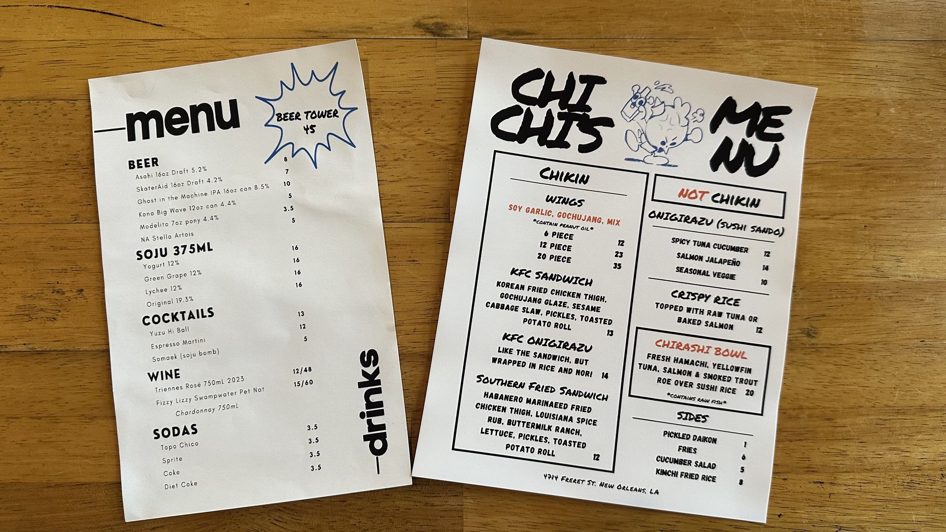 Chi Chi's brings a cool new spot to Freret Street: What to order - Axios New Orleans