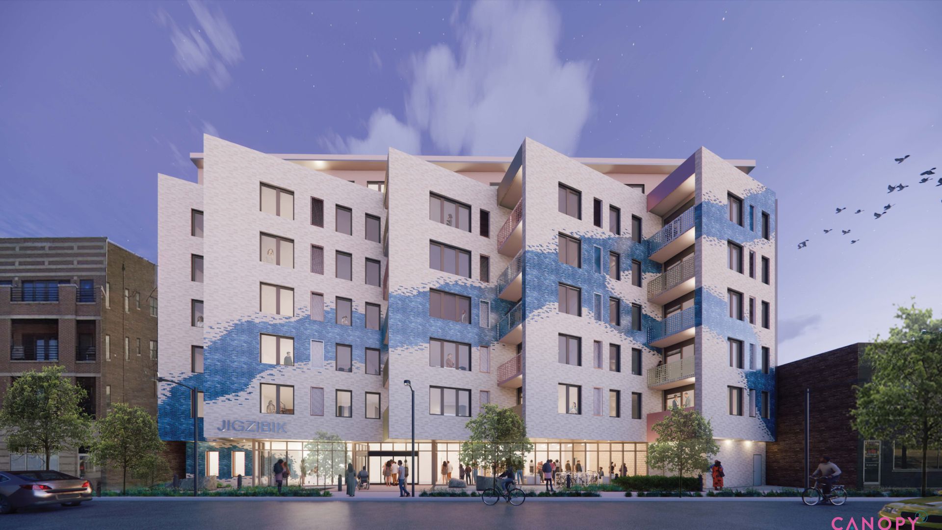 Chicago breaks ground on first Native American affordable housing ...