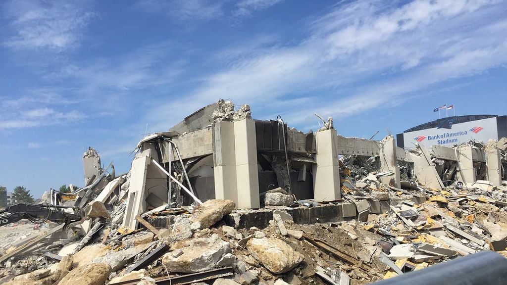 Is it safe to breathe by the Observer demolition site? - Axios Charlotte