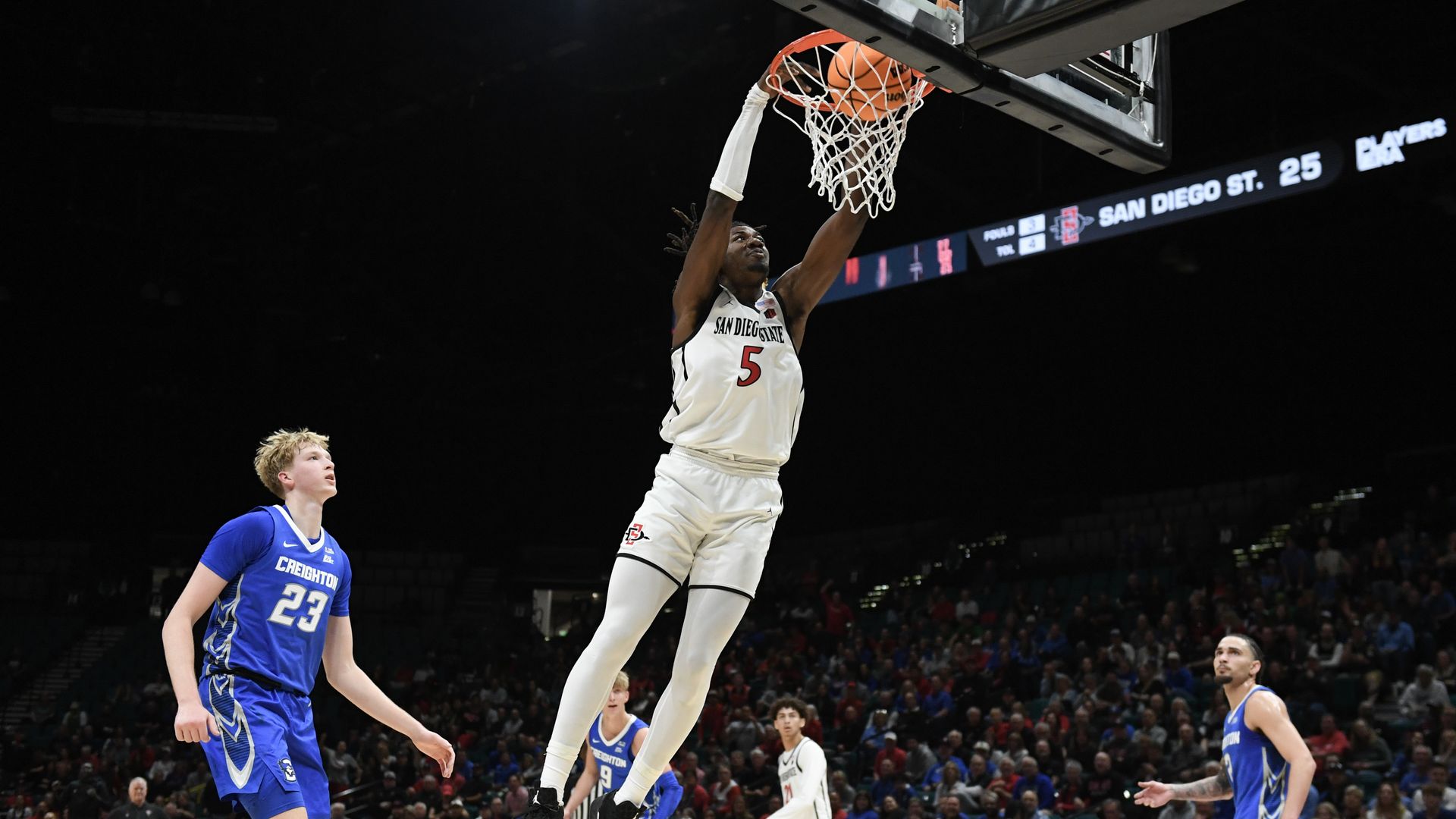 SDSU crushes No. 21 Creighton in Players Era Festival - Axios San Diego