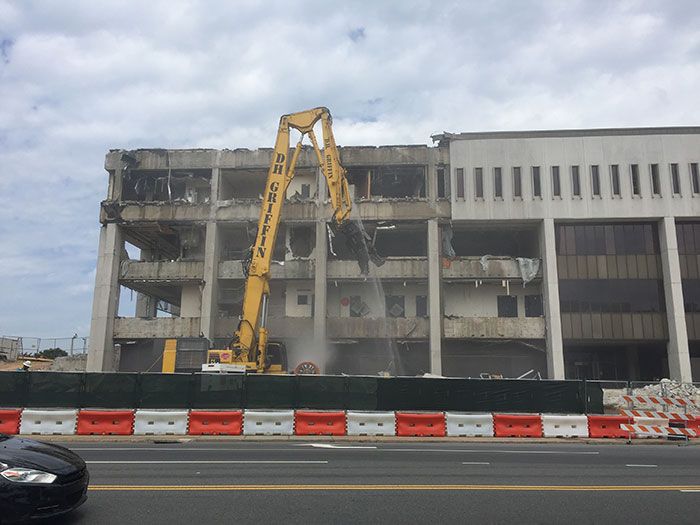 Is it safe to breathe by the Observer demolition site? - Axios Charlotte