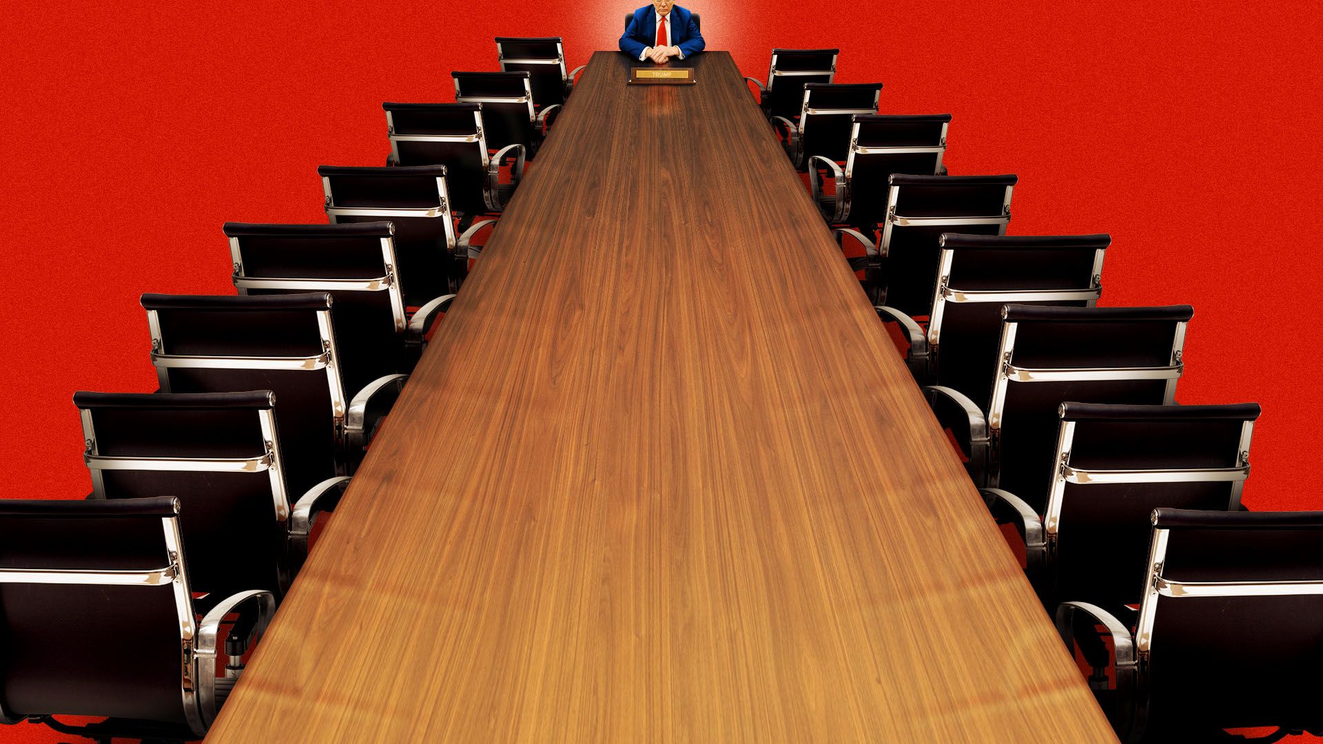 Trump, chairman of corporate America