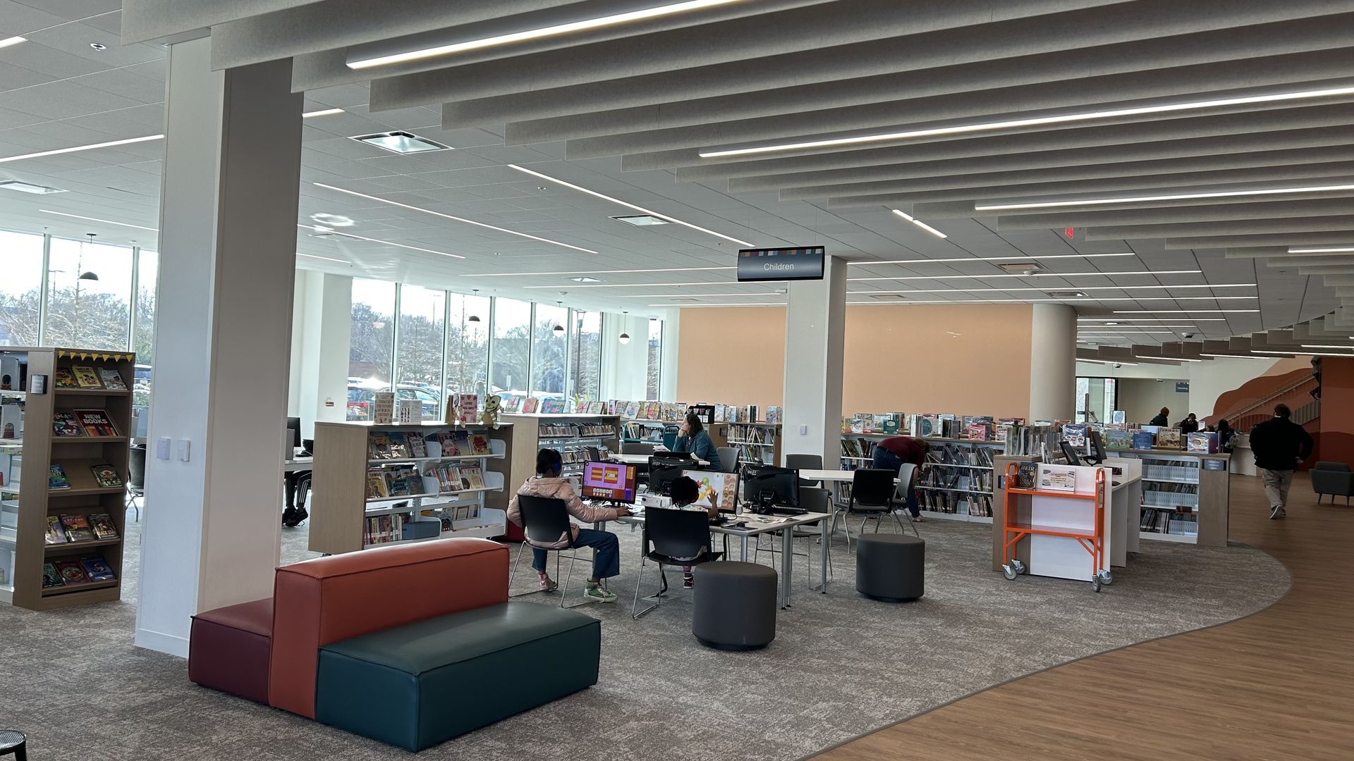 Now open: New University City Library - Axios Charlotte