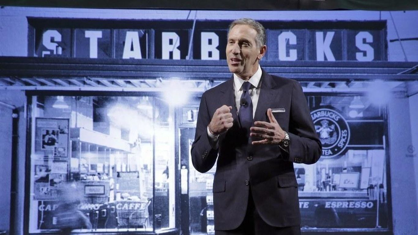 Starbucks chairman says Trump causing economic Starbucks chairman says Trump causing economic