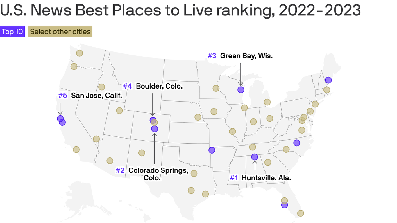 Raleigh-Durham metro ranked 6th best place to live - Axios Raleigh