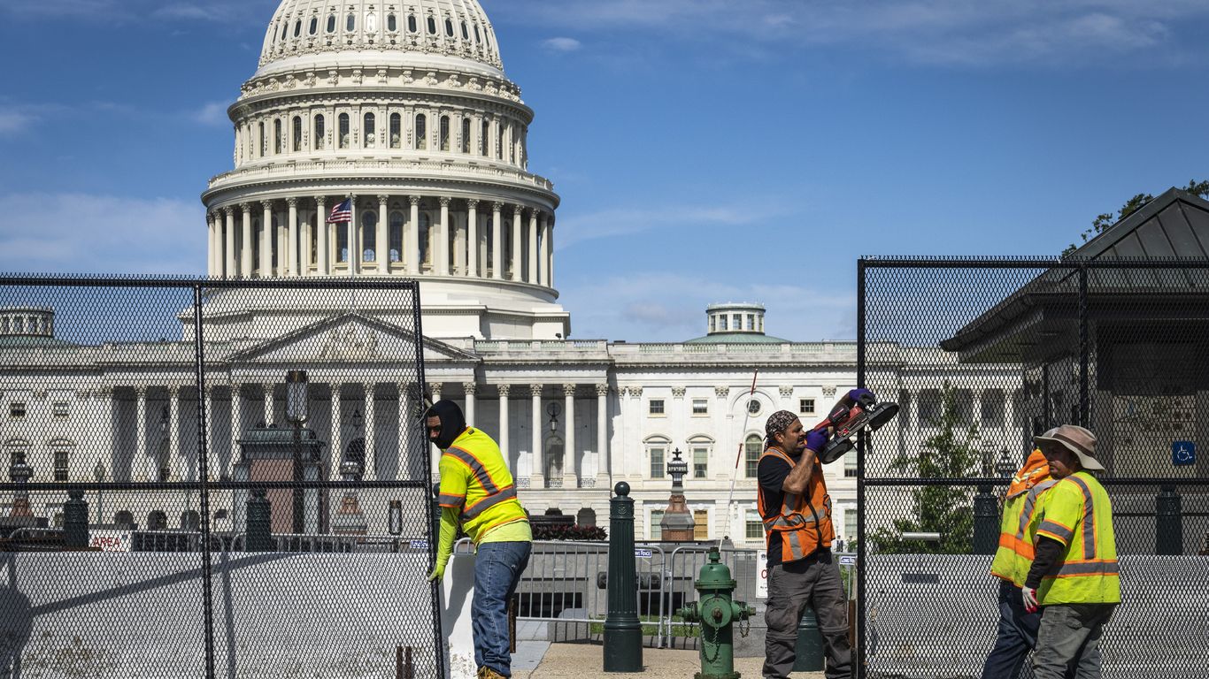 How the Capitol insurrection changed Washington D.C. - Axios Washington ...