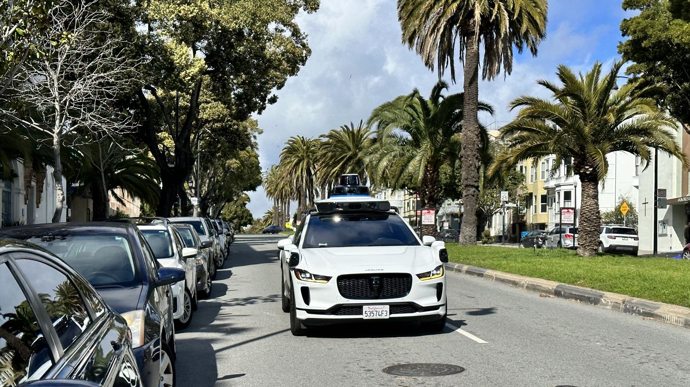 Waymo study finds San Francisco drivers speed - Axios San Francisco