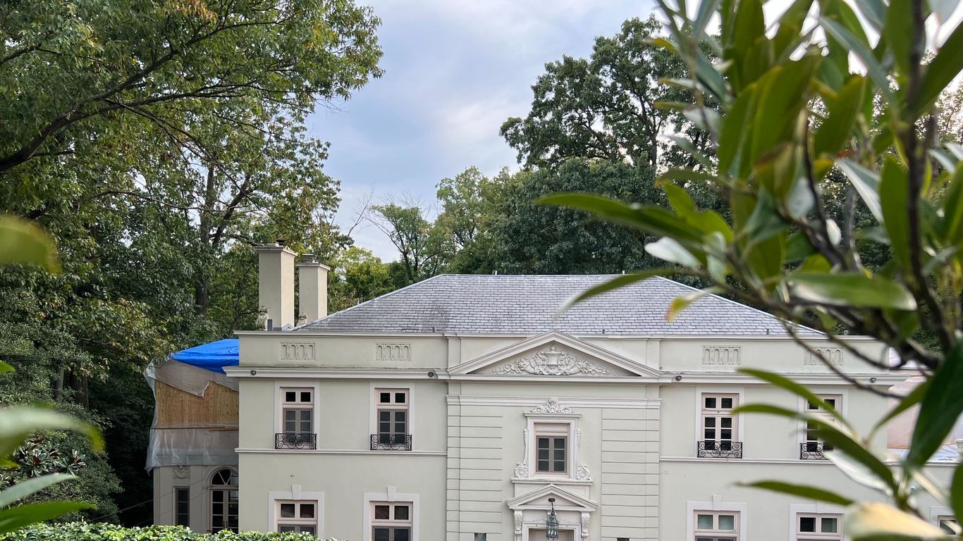 Peter Thiel's DC house renovation - Axios Washington D.C.