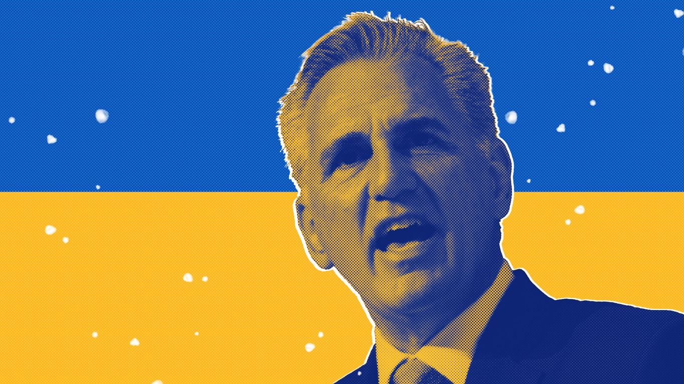Mccarthy Rebukes Russian Reporter For Questioning Support For Ukraine Aid