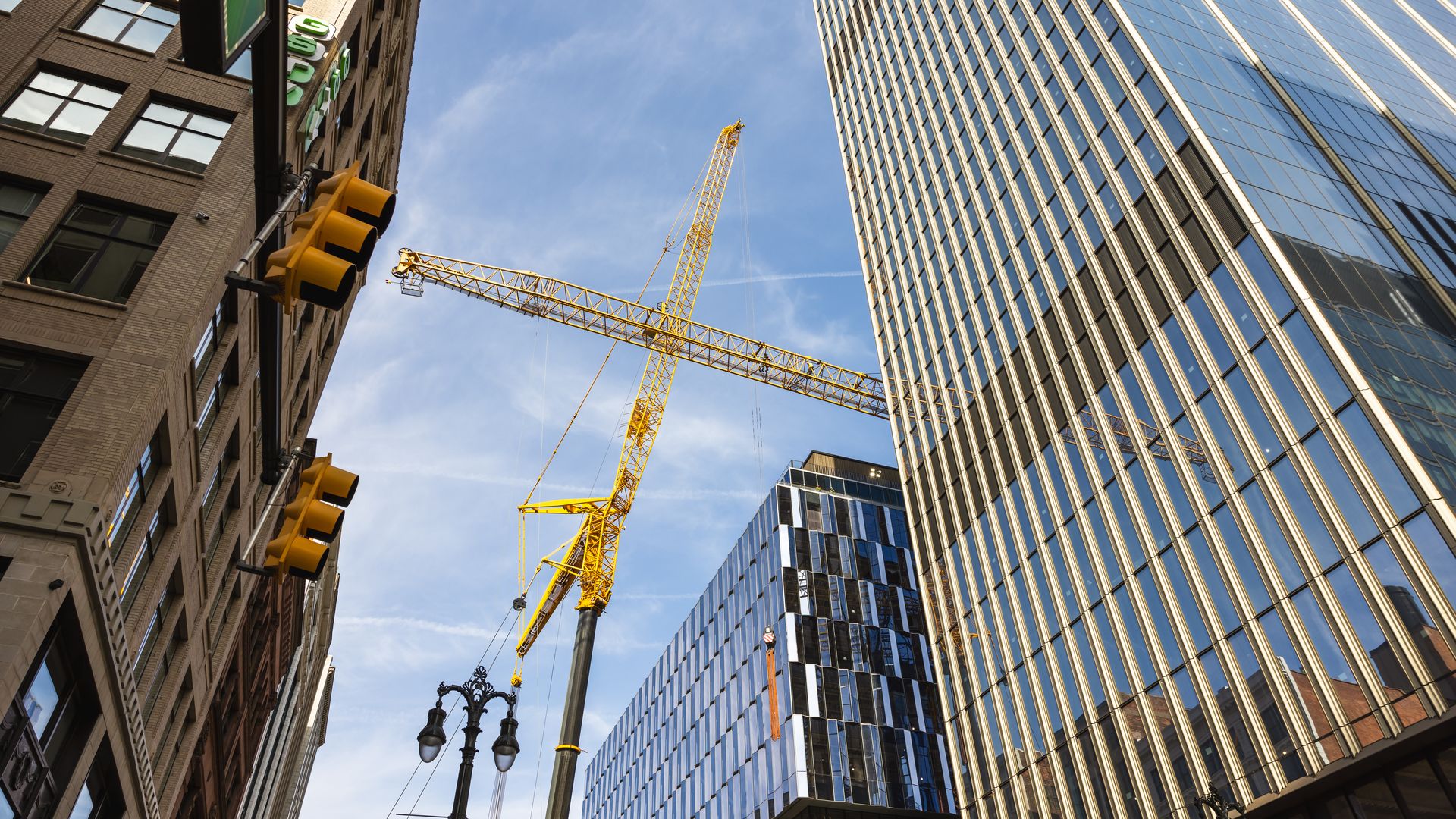 New construction milestone for Hudson's Detroit - Axios Detroit